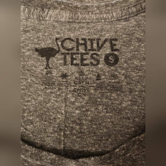 The Chivery | Tops | Chive Pbr Tee Small Heather Gray Euc | Poshmark